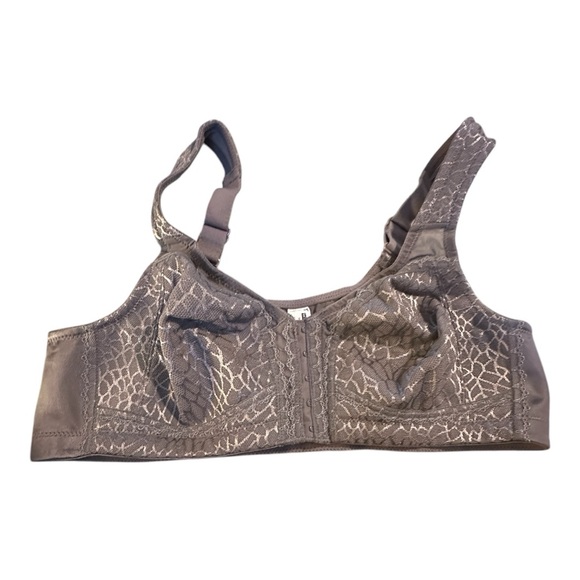 Haci | Intimates & Sleepwear | New Haci Minimizer Bra Gray Wfront ...